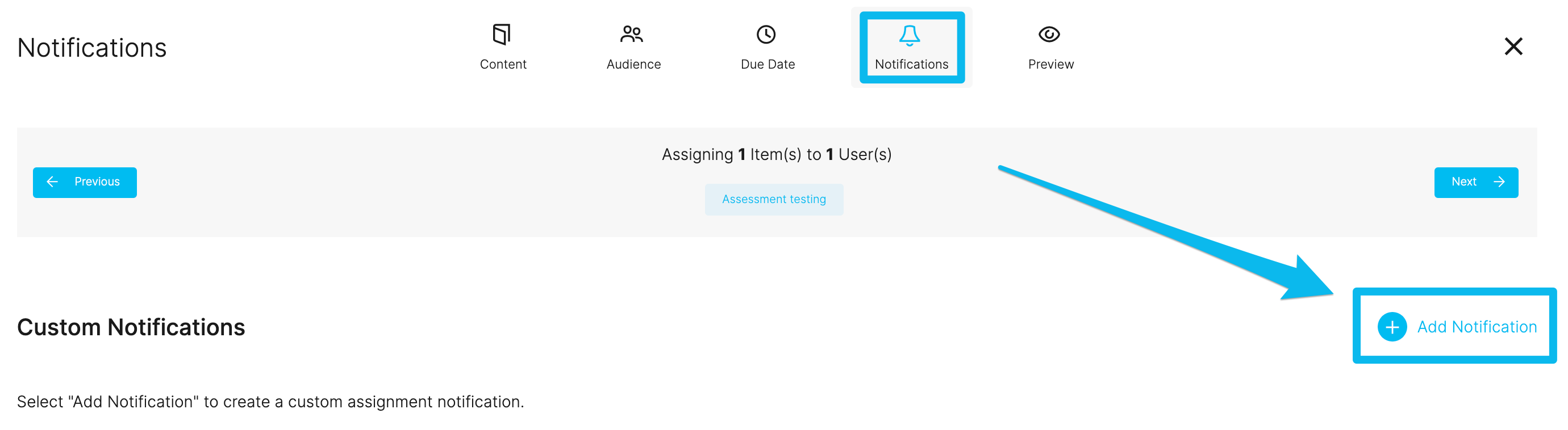 Adding And Editing Custom Notifications to Assignments and Workflows ...