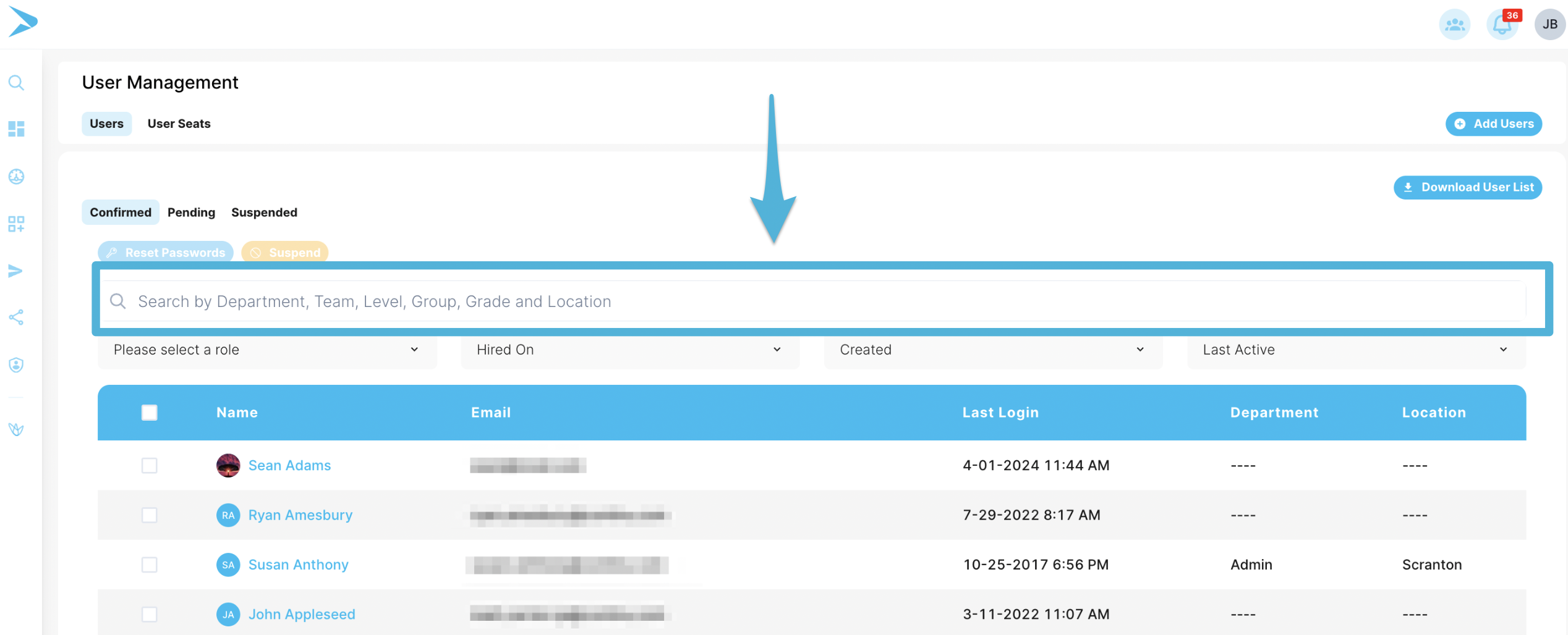Users Overview – Continu Help Center